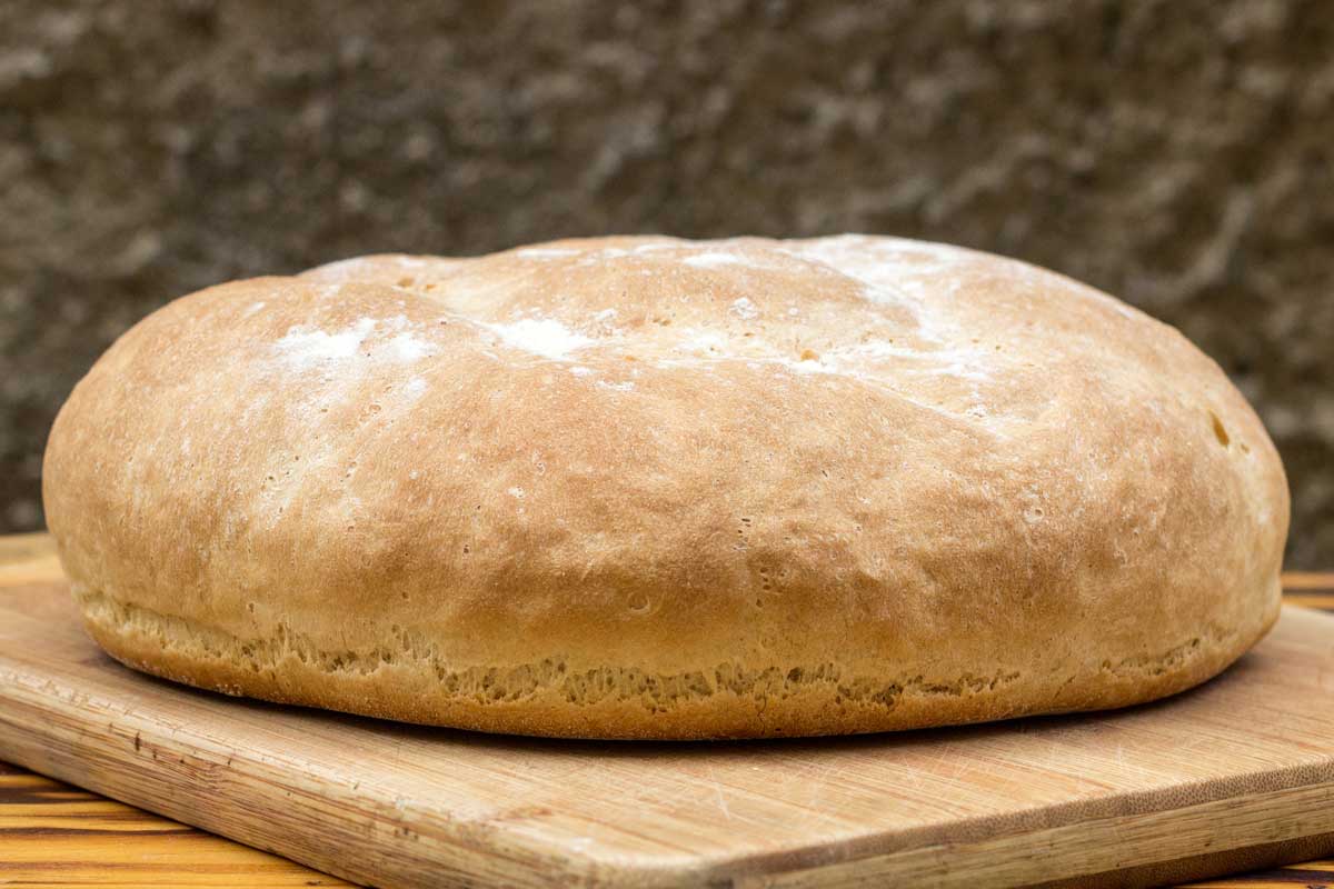 Pão italiano rústico para fazer em casa | Fios de Nylon